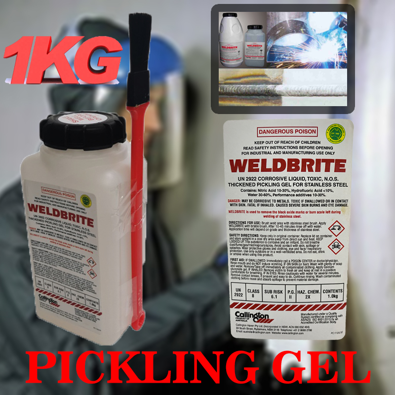 1KG WELDBRITE PICKLING PASTE FOR STAINLESS STEEL CLEANING | Shopee Malaysia