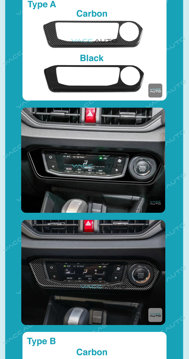 Perodua Axia 2nd Gen 2023 2024 A300 Aircond Switch Panel Type A Or Type ...