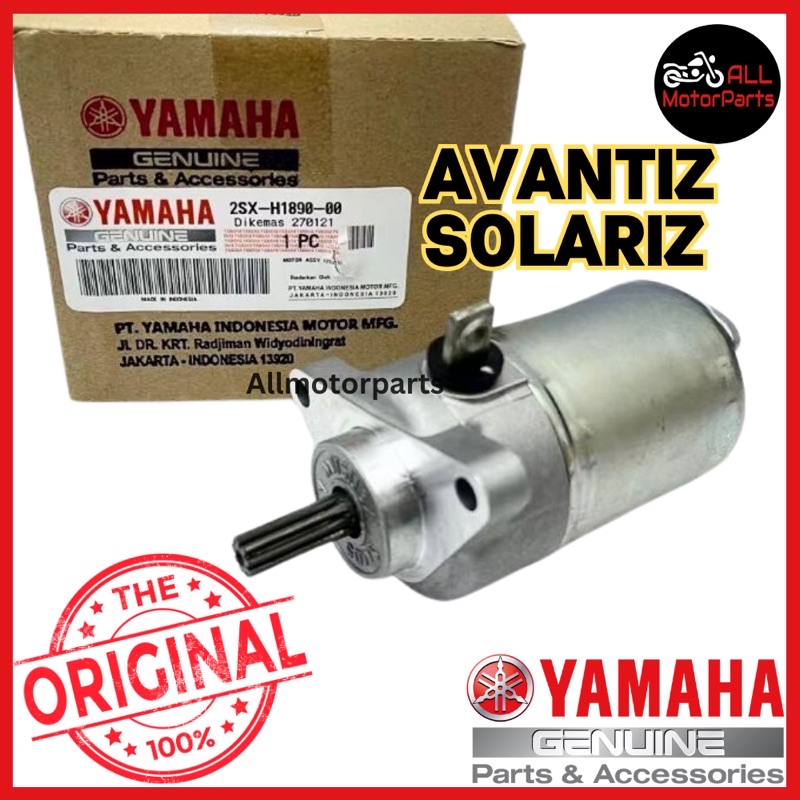 [100% ORI] EGO AVANTIZ/ SOLARIZ / N-MAX NMAX STARTER MOTOR ASSY 2SX ...