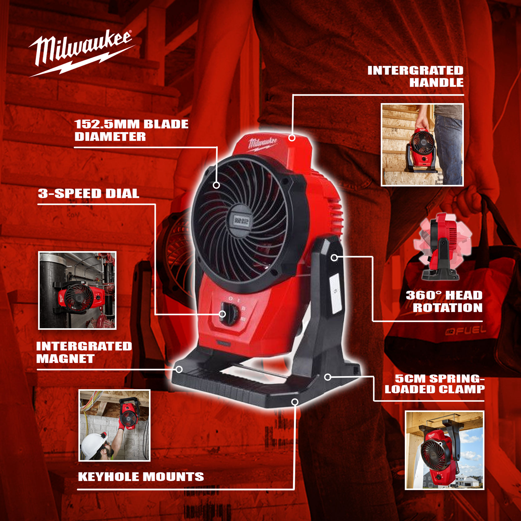 MILWAUKEE M12 Starter Collection M12 FPD2 Percussion Drill M12 PAL Area ...