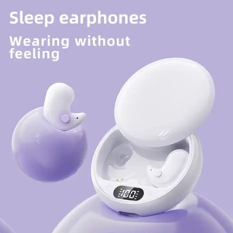 TWS Sleeping Earbuds Bluetooth Earbuds V5.3 Wireless Headphone Earphone ...