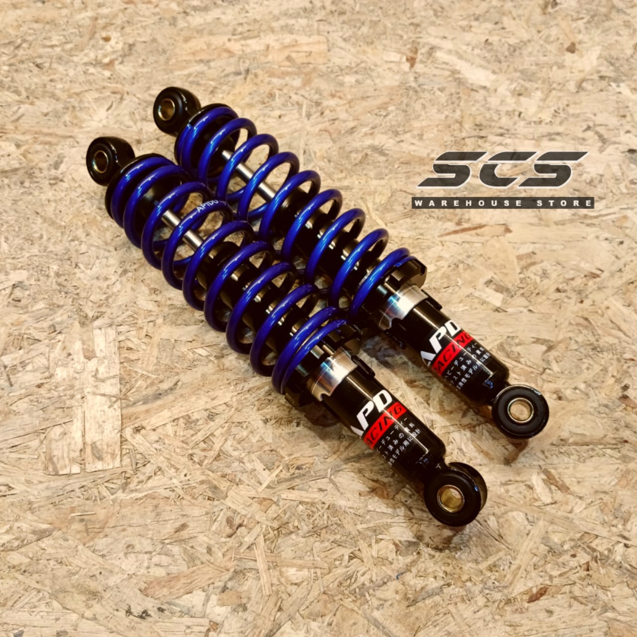 APIDO Absorber Set 310mm Adjustable Heavy Duty EX5 KRISS MODENAS ...