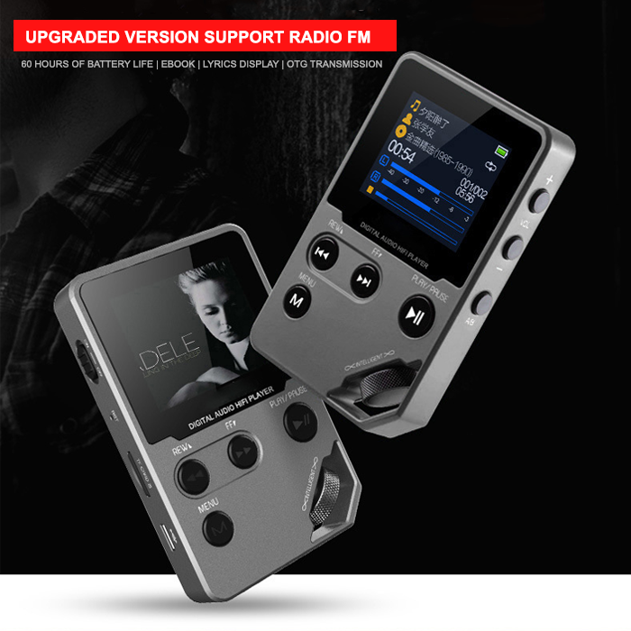 MROBO Mp3 Mp4 Music Player Bluetooth | Audio Video Walkman Speaker ...