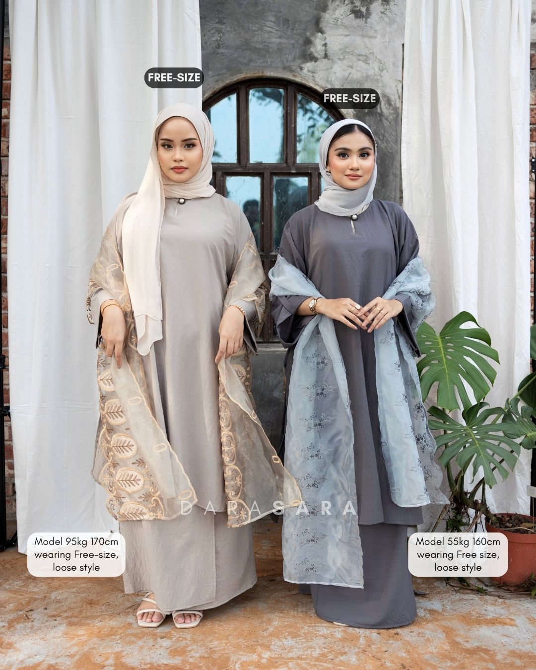 DARA RATNA | Kurung Labuh | ke.nang 2nd Edition Collection | Shopee Malaysia