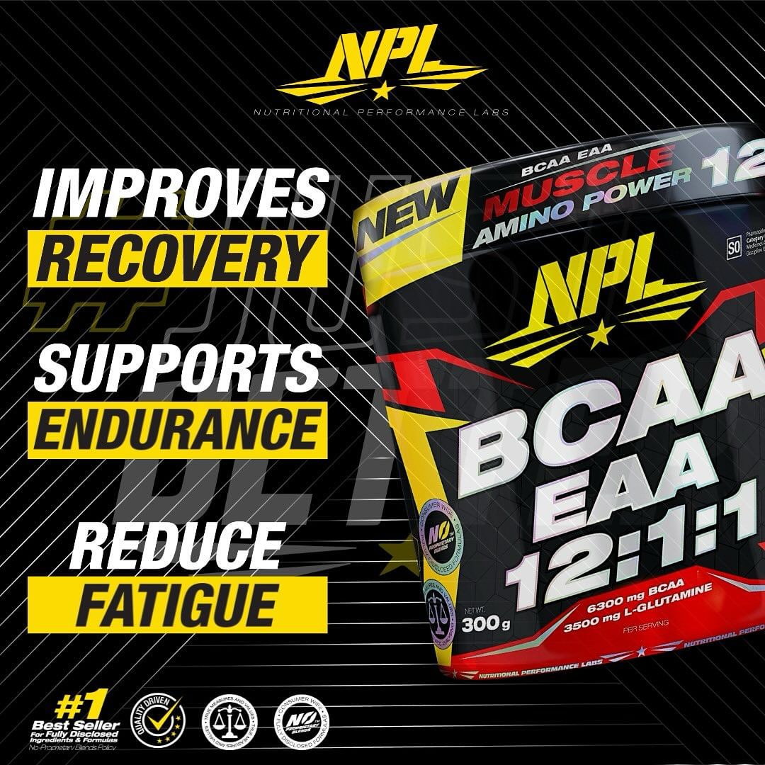 NPL BCAA EAA 12:1:1 Ratio (300g) - Amino Acids, Essential Amino Acids ...