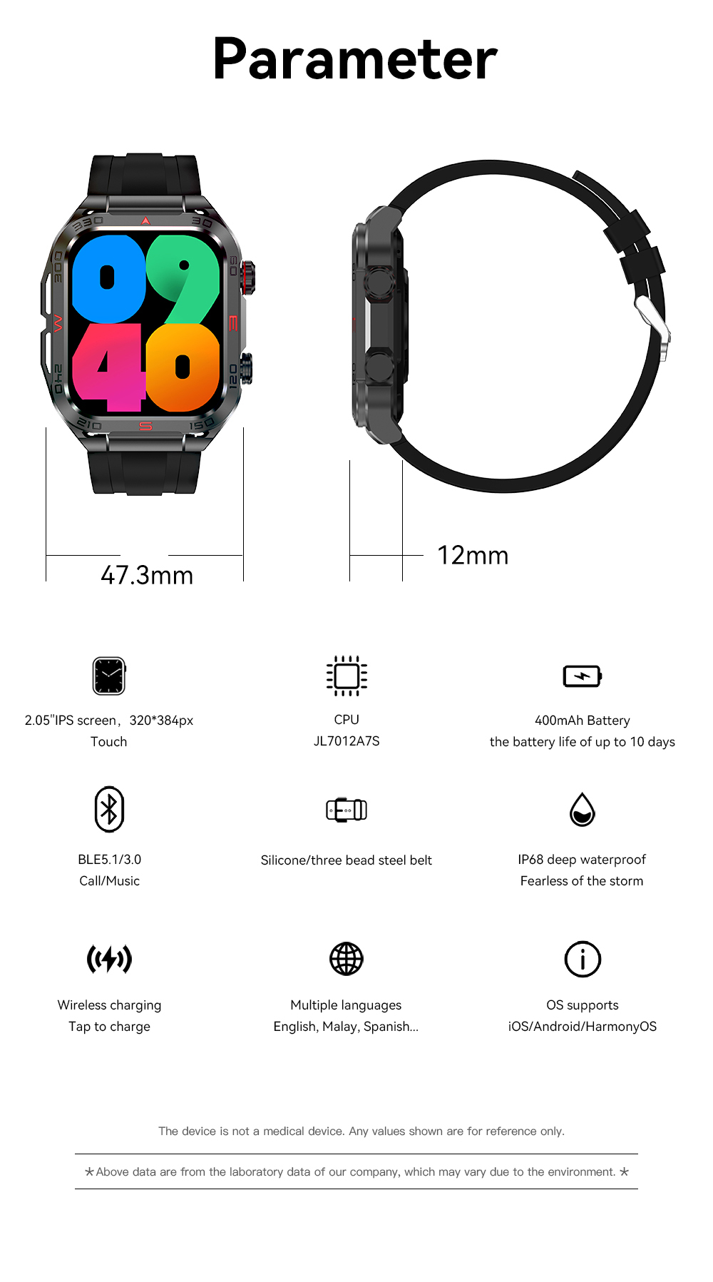 Maxwear GT6PRO smart watch 4GB Memory Men Waterproof Memory Dynamic ...