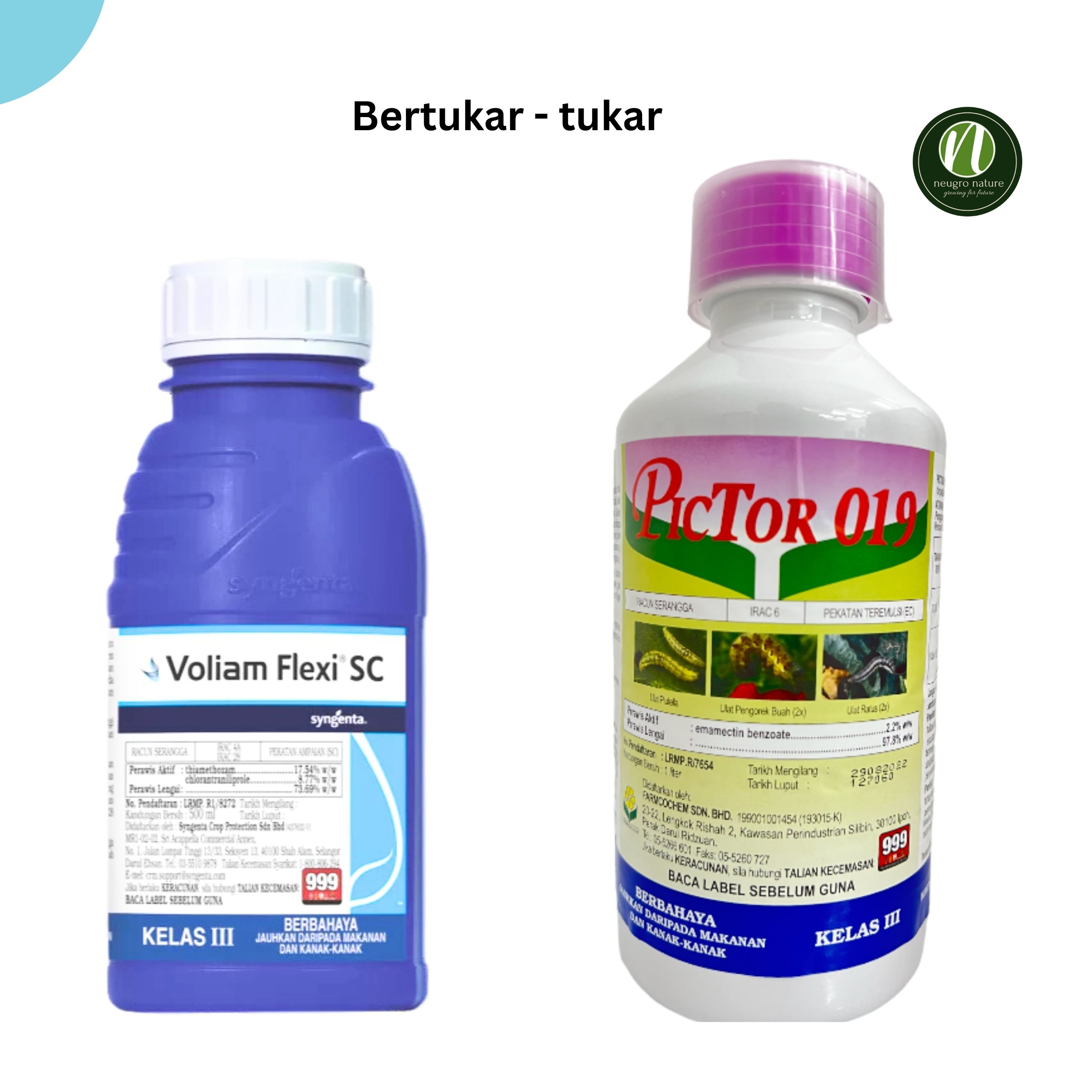 Syngenta VOLIAM FLEXI SC 500ml Insecticide - Kawal Ulat Pengorek Batang ...