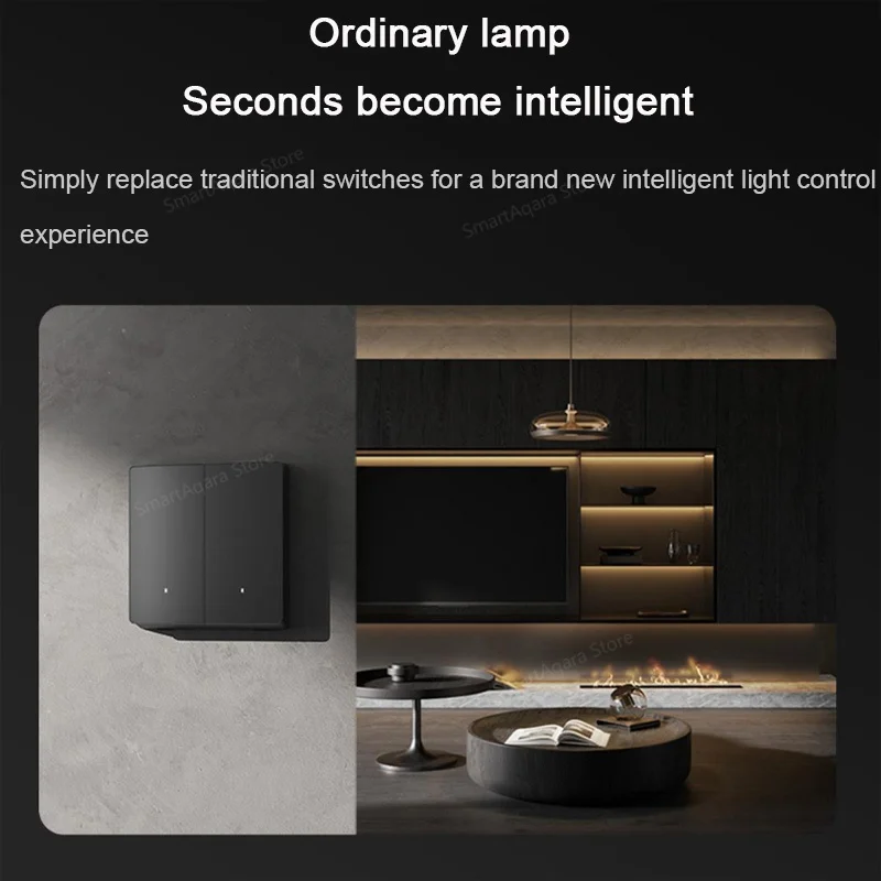 Xiaomi Smart Switch Pro Wireless Wall Switch Neutral Line Live Switch ...