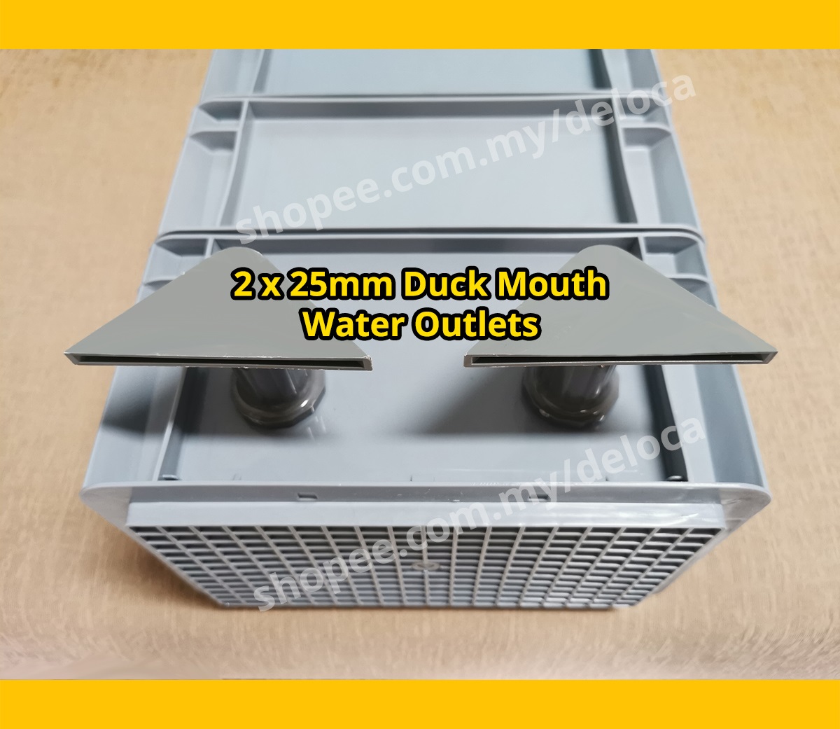 Aquarium Filter Box 4-Tier Indoor Outdoor Aquarium Filteration Box Fish ...