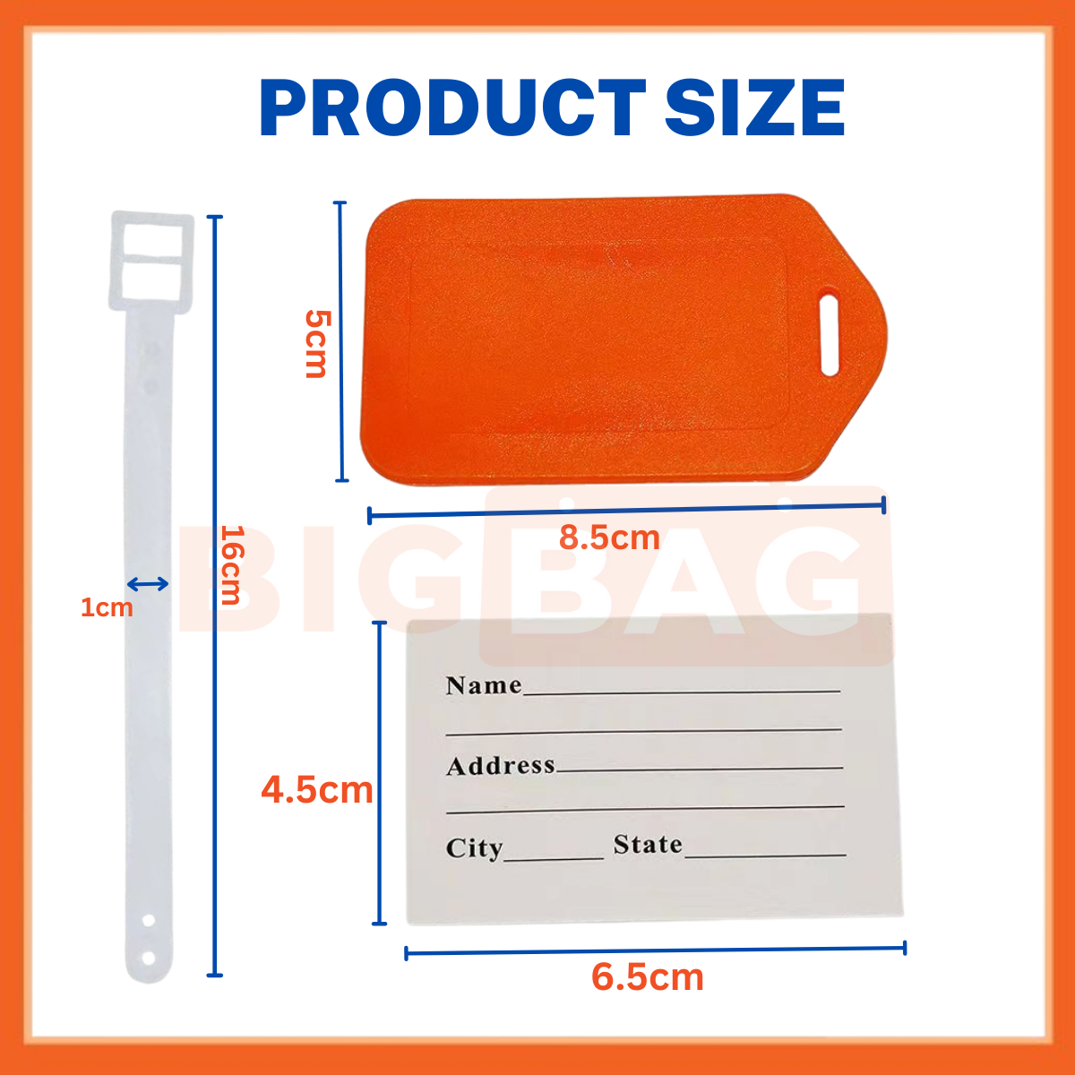 Luggage Tag Travel Bag Tag Luggage Accessories Tag Bag Tagging Name Tag ...
