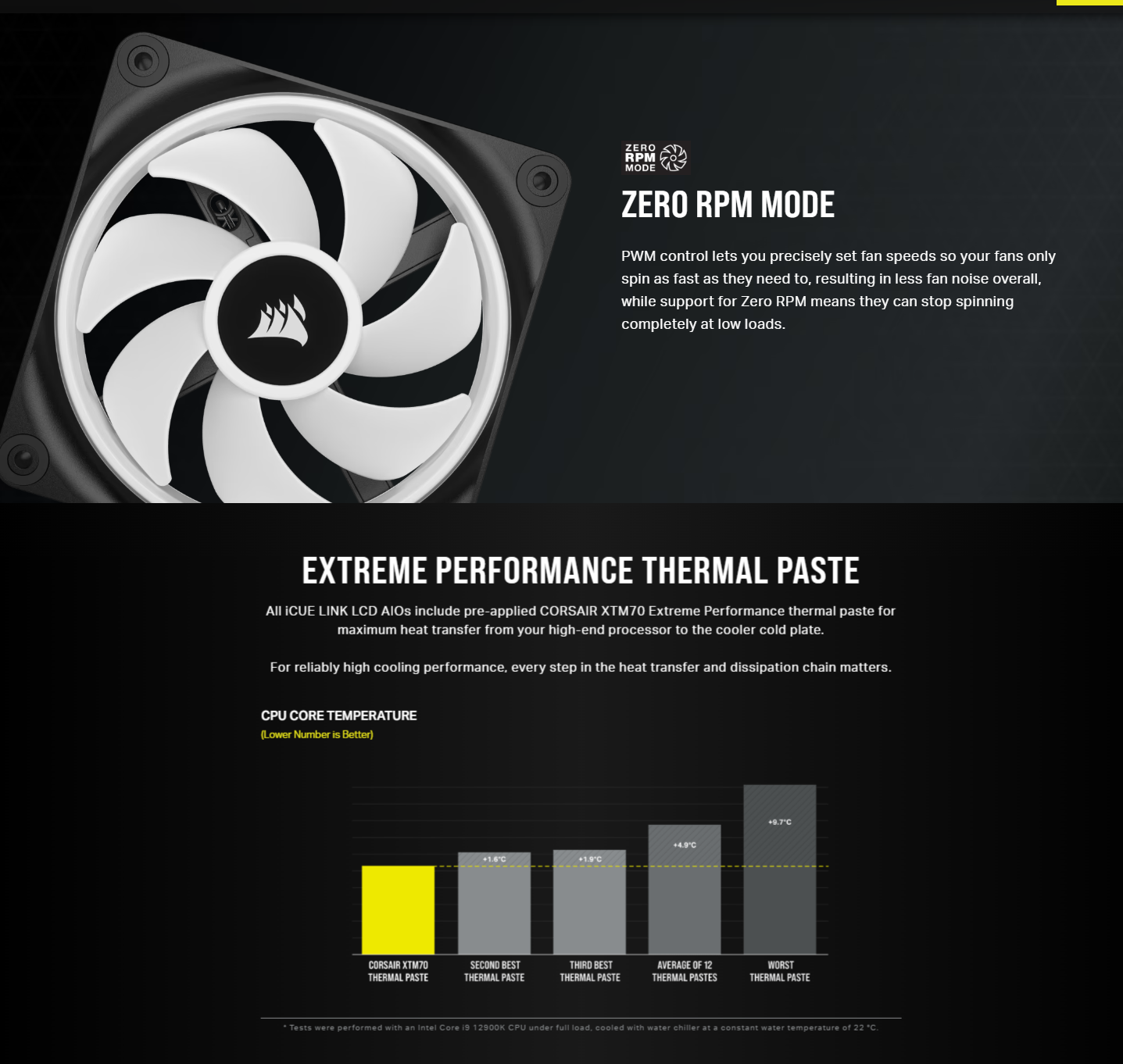 CORSAIR iCUE LINK H100i / H150i RGB Liquid CPU Cooler - Black ( 240 / ...