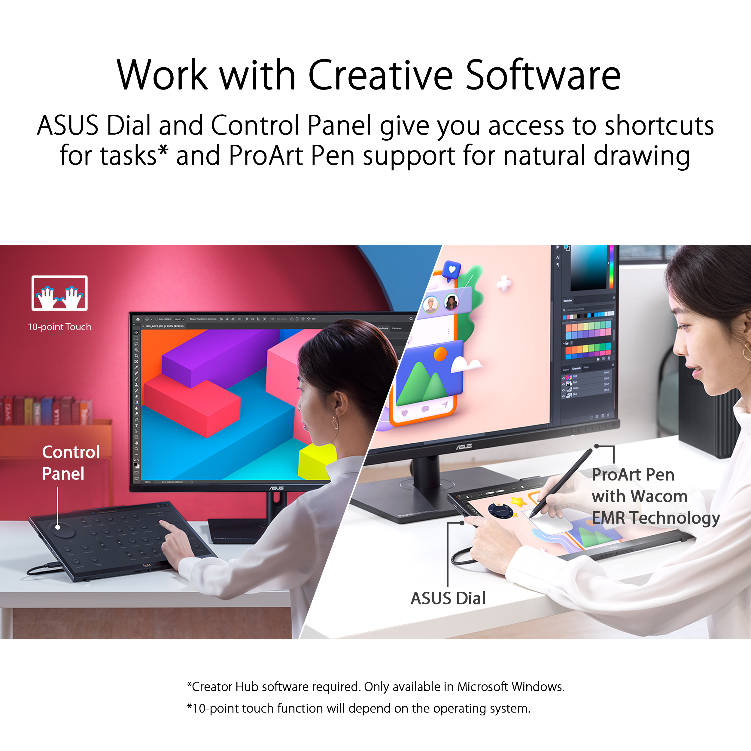 ASUS ProArt PA169CDV Pen Display – 15.6-inch, IPS, 4K UHD (3840 x 2160 ...