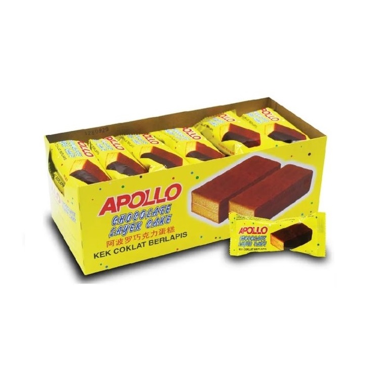 *Halal* Apollo Layer Cake 18g x 24pcs (1box) | Shopee Malaysia