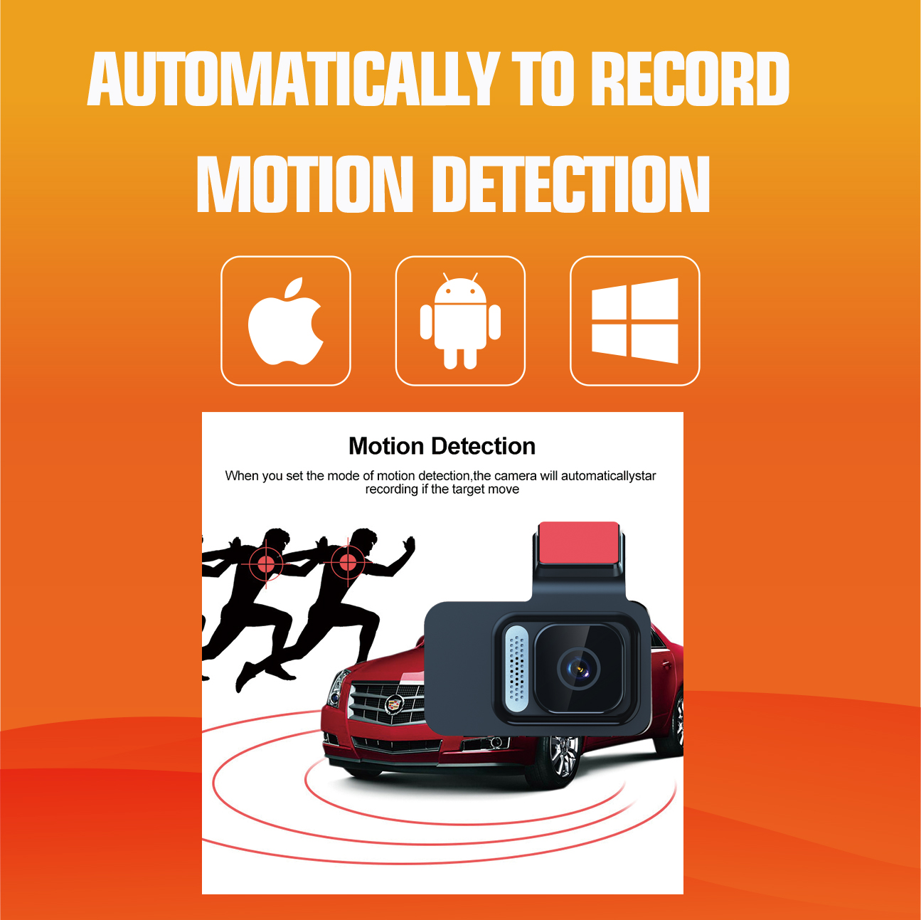 PONY 4 Inches Front and Rear Car Dash Cam Full HD 1080P With Rear ...