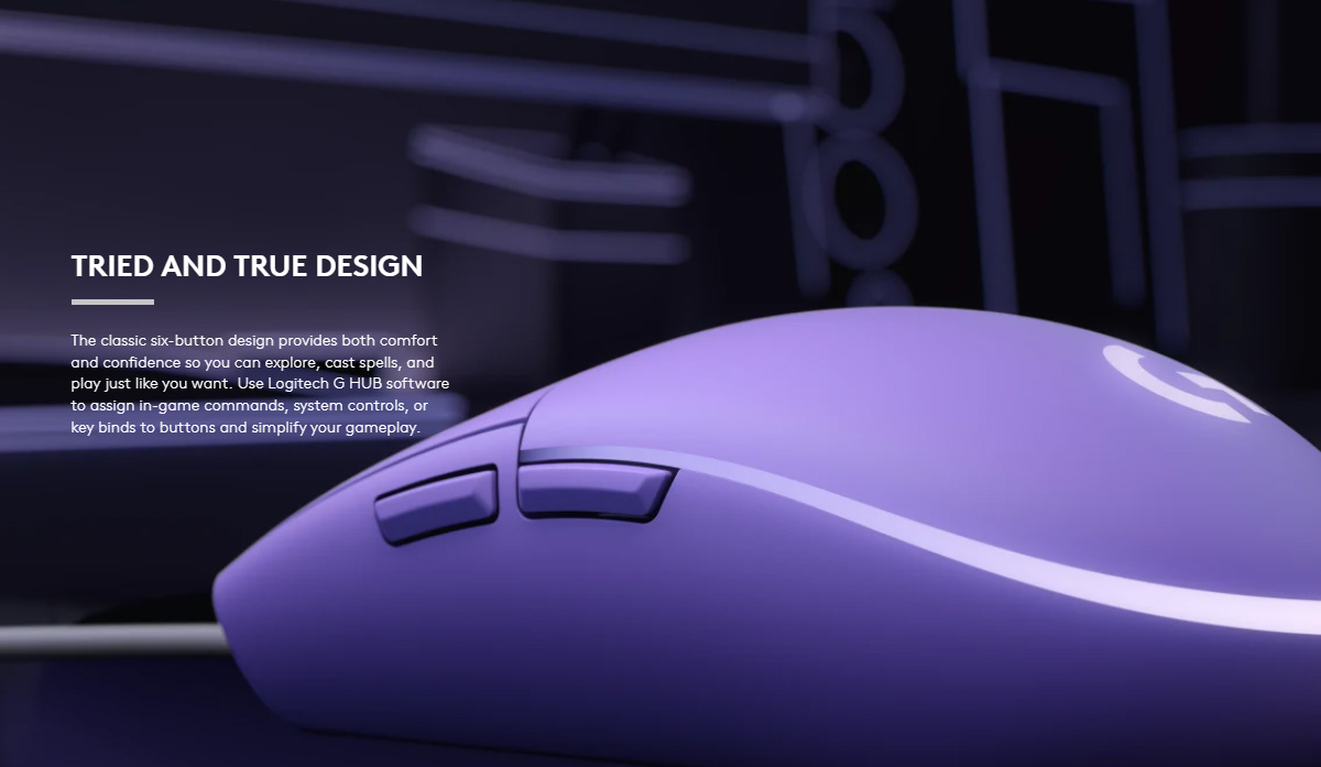 Logitech G102 Light Sync Gaming Wired Mouse | Gaming Grade Sensor | 8k ...