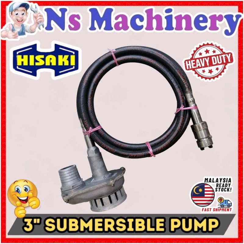 HISAKI Submersible Pump 3”Sub Pump Engine JHIP3S Submersible Pump 3 ...