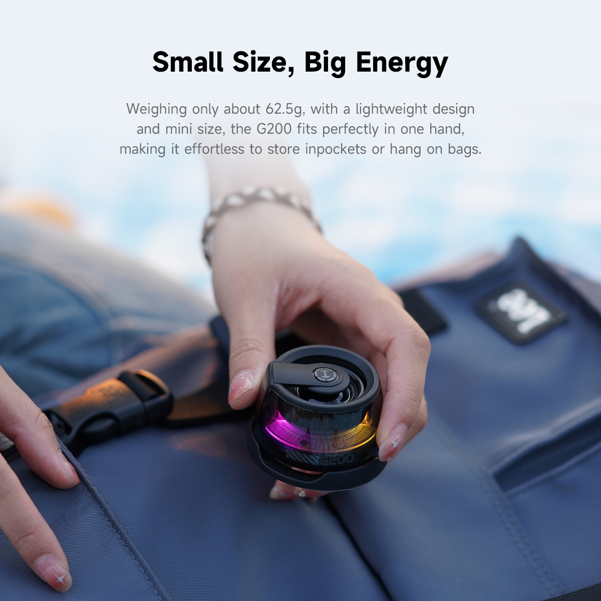 Edifier Hecate G200 Magnetic Portable Bluetooth V5.3 Speaker | Shopee ...