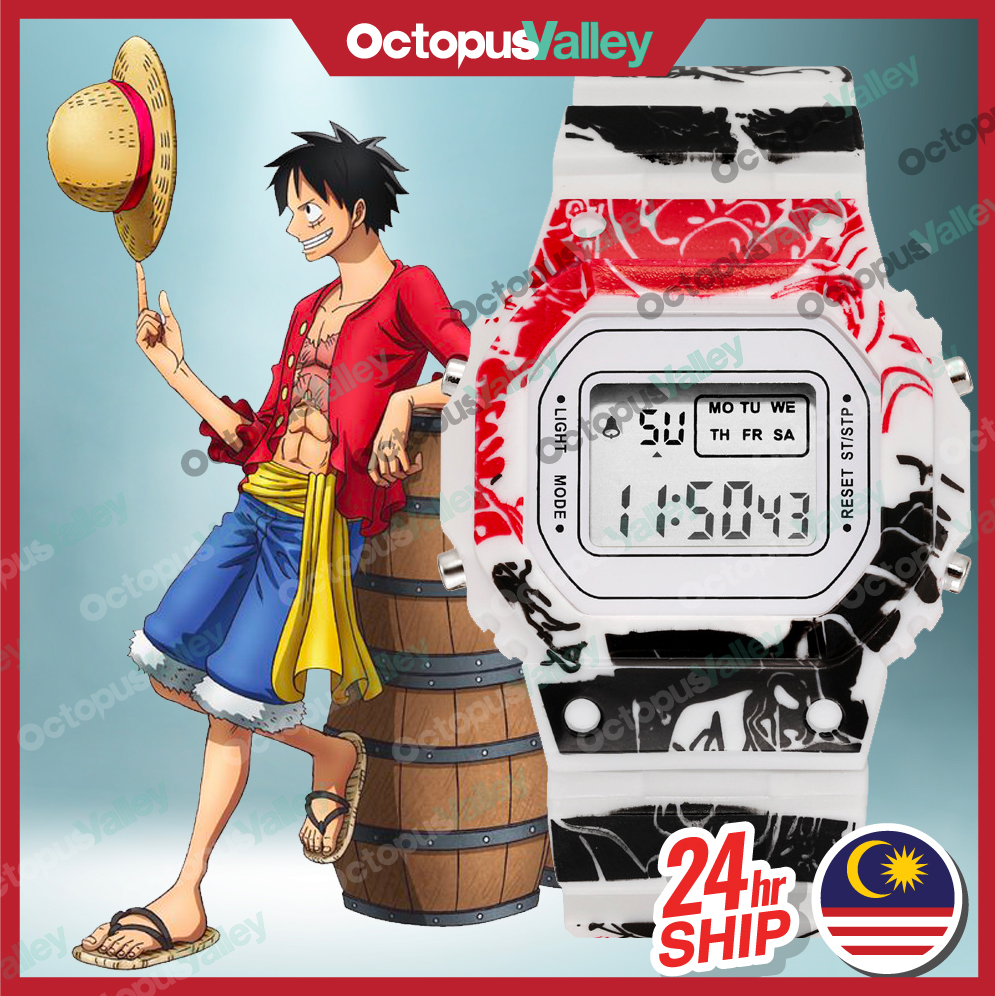 Square One Piece Digital LED Sports Men Women Children Kid Boy Girl ...