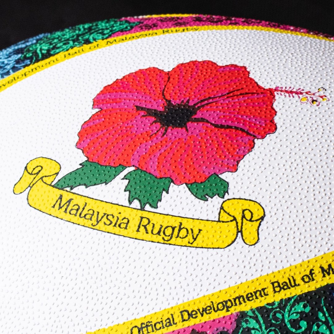 [2024 New Model] GILBERT UK GTR3000 Rugby Ball Batik Wau Songket Bola ...