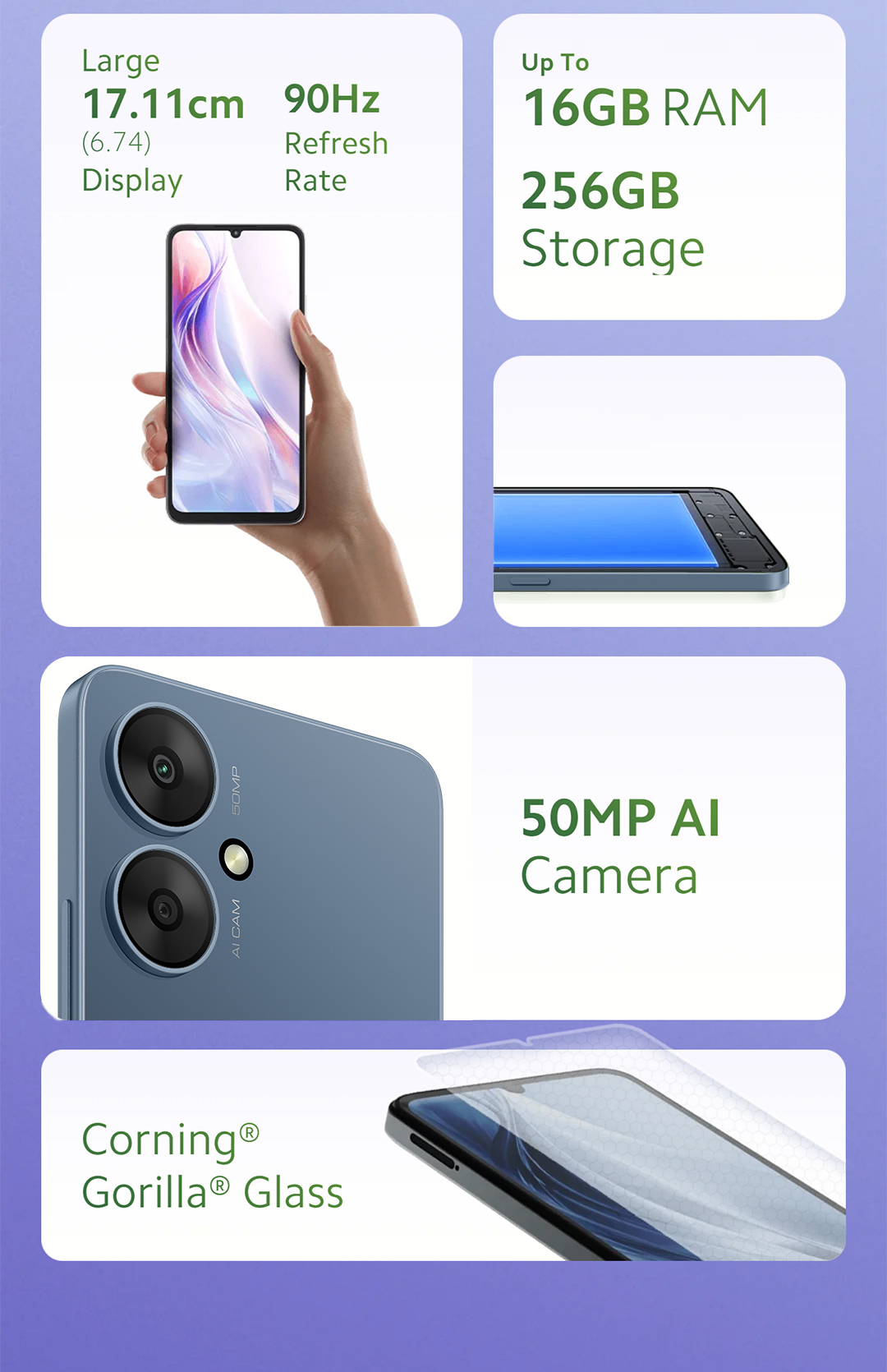 REDMI 13C 5G Expendaple Storage Up to 1TB/5000mAh battery/Dual 5G SIM ...