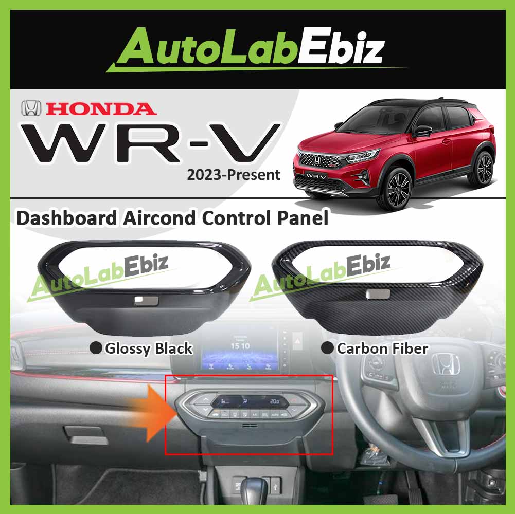 All New Honda WRV WR-V 2023 2024 Lower Aircond Control Panel - carbon ...
