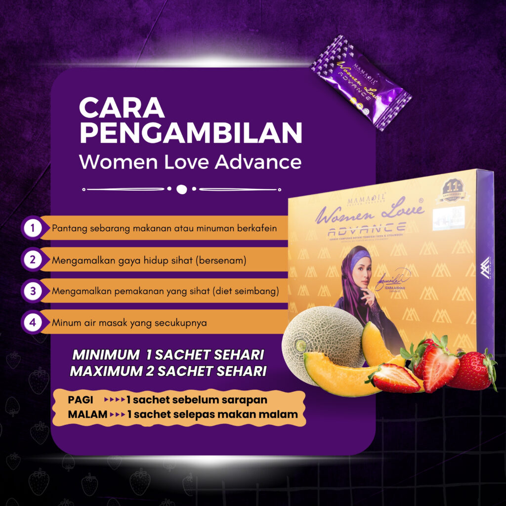 MAMADIL WOMEN LOVE ADVANCE | NO COLLAGEN Kacip Fatimah Manjakani Kurus ...