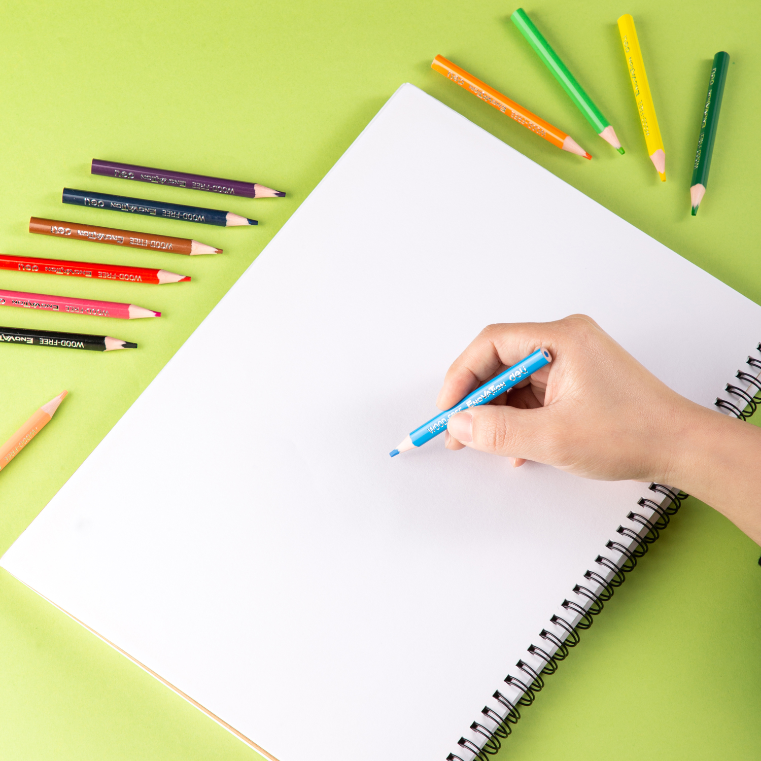 Deli ENOVATION Colour Pencil Pensel Warna Art Drawing Student ...