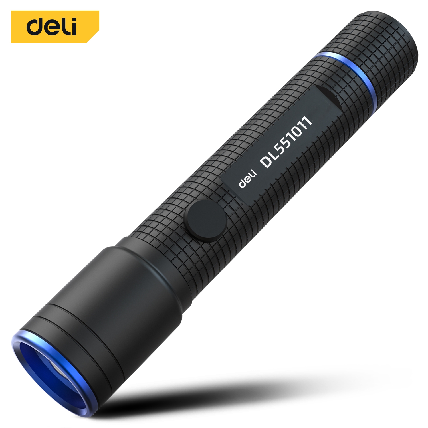 DELI Flashlight DL551011 100 Lumens Rechargeable LED Torchlight Torch ...