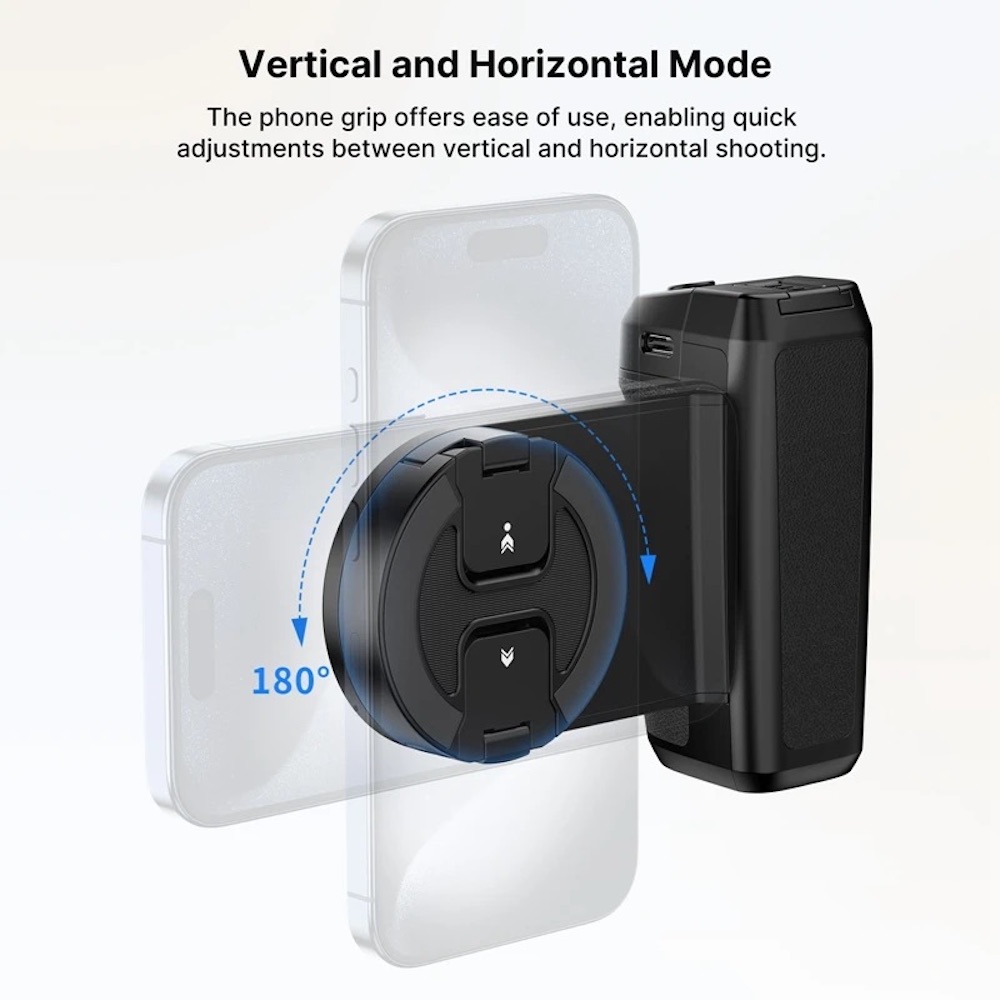 Ulanzi MA35 Magnetic Safe Phone Holder Clip Bluetooth Remote Shutter ...