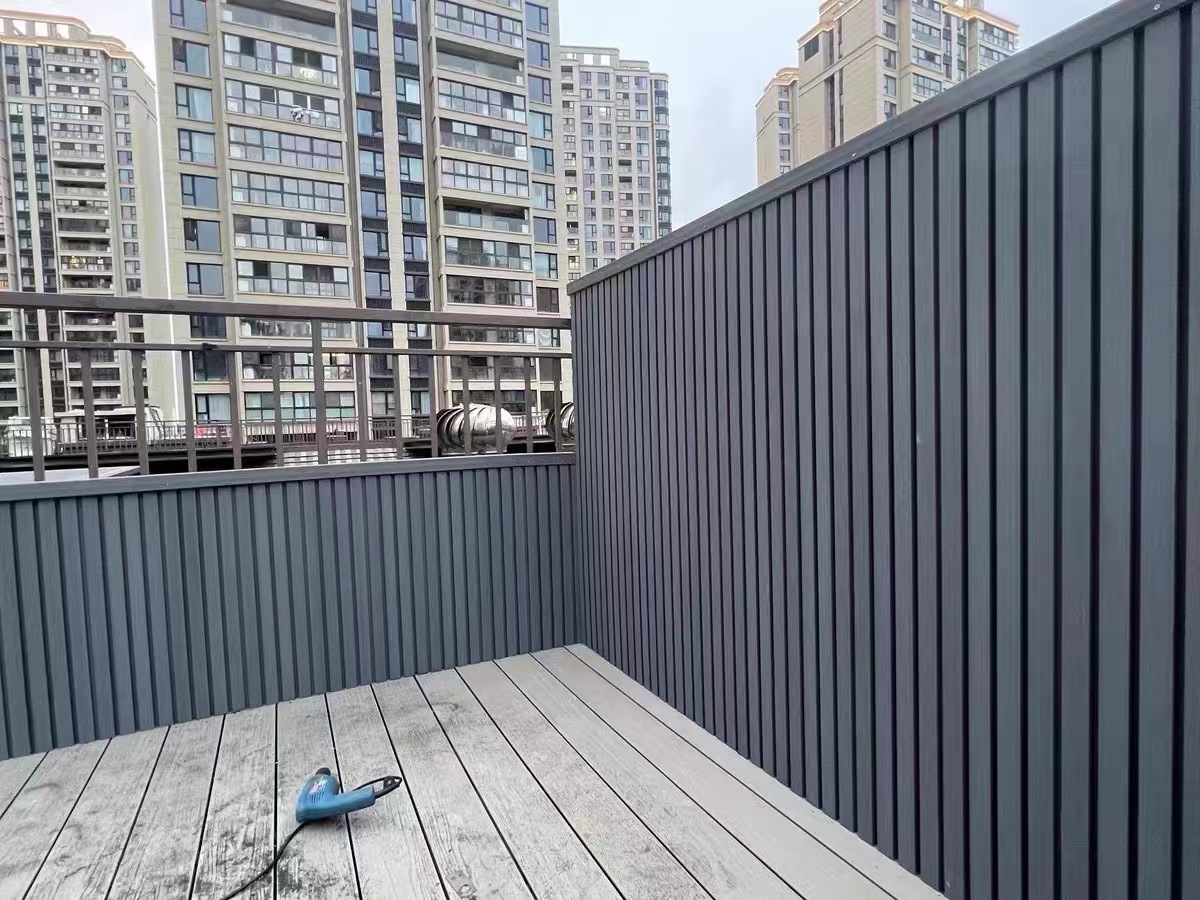 Bulk 8pcs WPC Column Divider Tube Corner L Wall Flutted Vinyl Floor ...