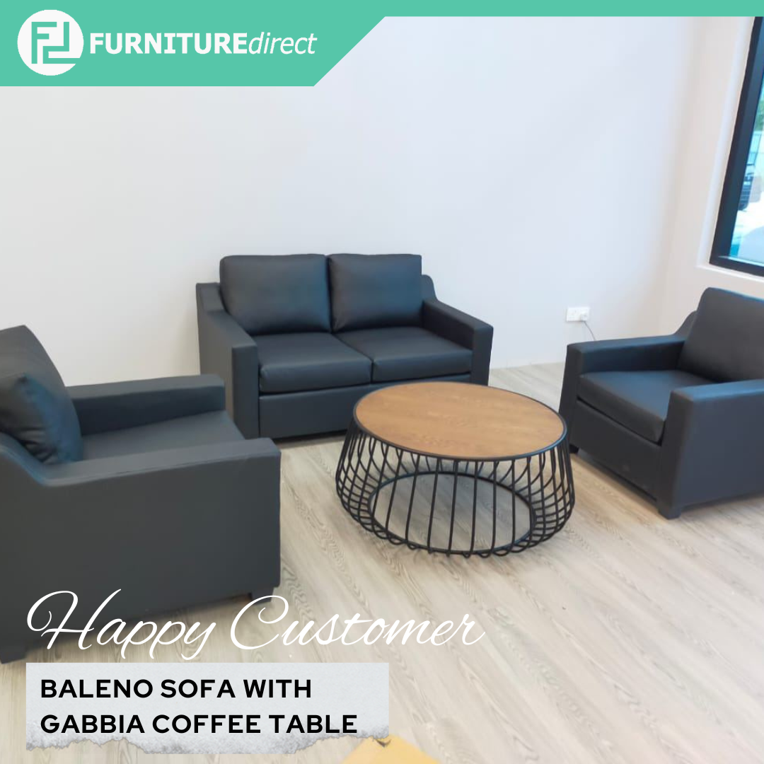 Furniture Direct BALENO 1 2 3 seater sofa/ sofa 3 seater murah/ sofa ...