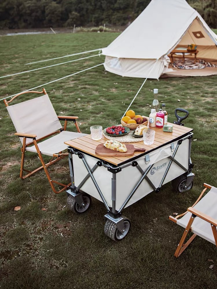 Wagon Table Top Aluminum Alloy Foldable Wagon Board Table Buckle Clip ...