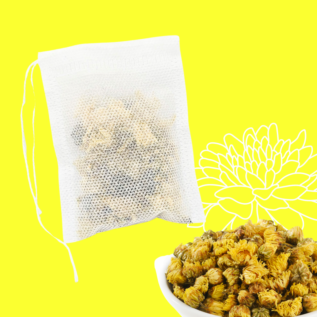 Bag Uncang Teh Bunga Kekwa (5g x 1pcs) Dried Chrysanthemum Tea Bag ...