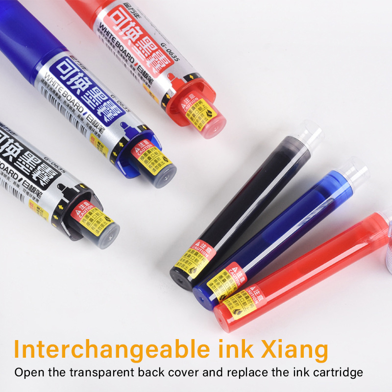 Whiteboard Marker Pen White board Marker Refillable Markers Water-based ...