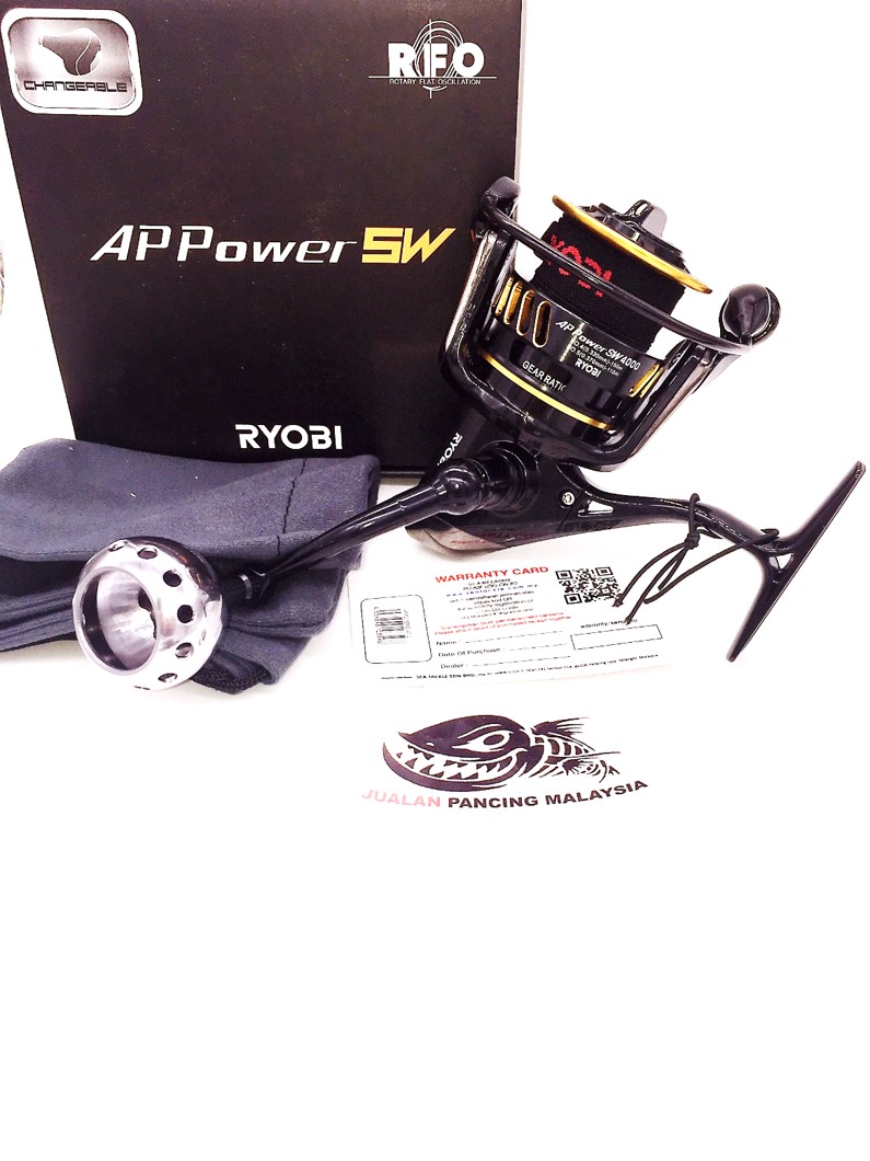 RYOBI AP POWER SE SW & SW SPECIAL EDITION FISHING REEL (SPINNING) | Shopee Malaysia