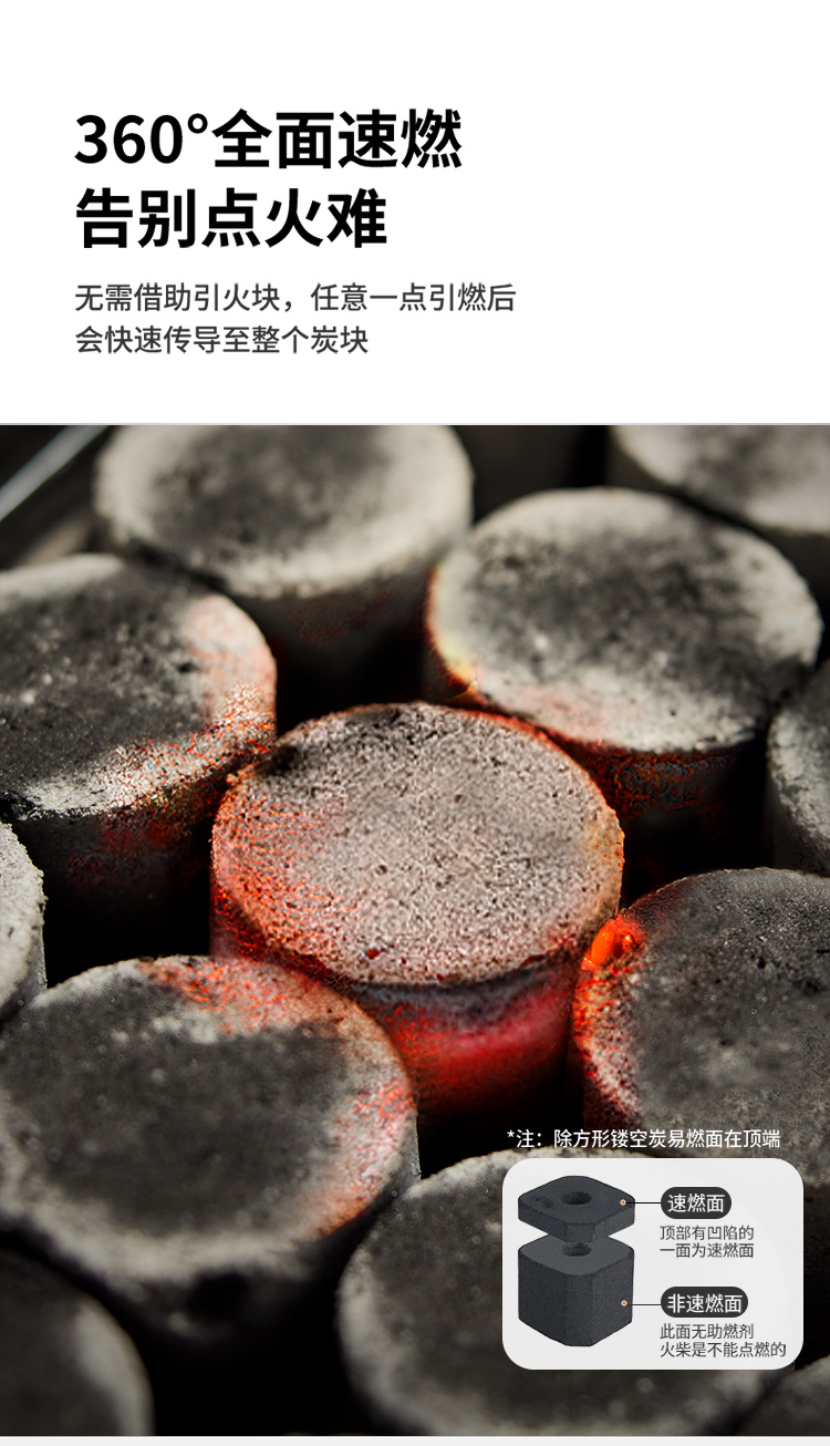 NATUREHIKE Charcoal Barbecue Carbon For Camping Outdoor | Shopee Malaysia