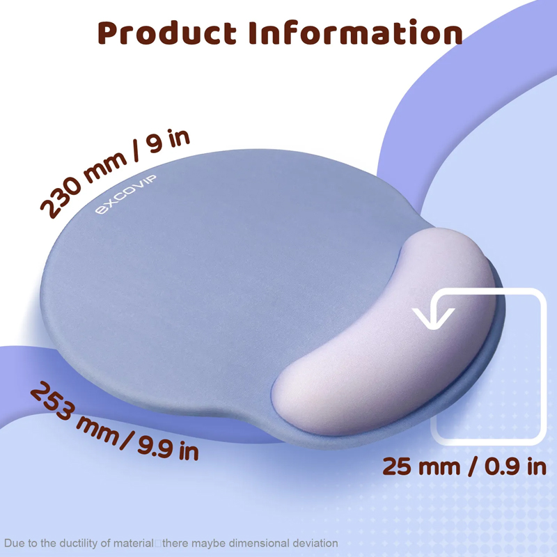 Mouse Pad Cute Double-sided Mat Pad for Mouse Mice Office 21x26cm ...