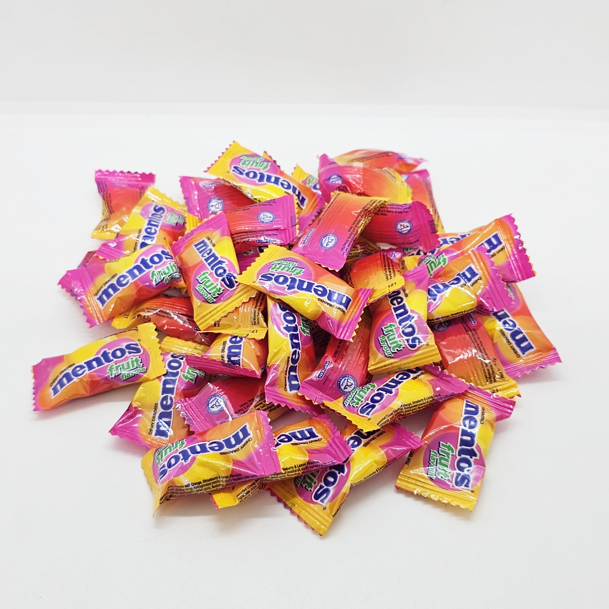 Mentos Mint Grape Fruit Sour Mix & MIX All Chewy Dragees (50 / 100 ...