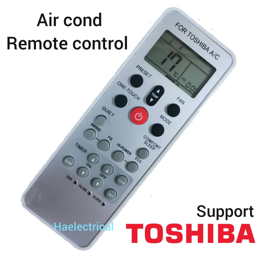 Toshiba Air Cond Remote Control | Shopee Malaysia