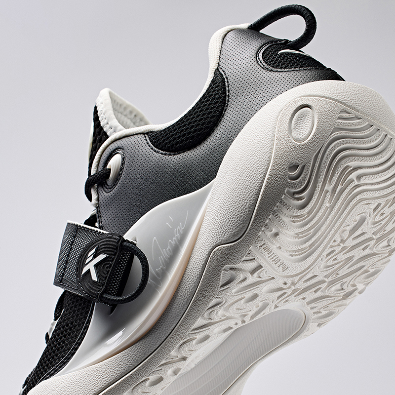 ANTA Men Splash 6 LITE BASKETBALL SHOES 1124B1608-2- Black/Paper White ...