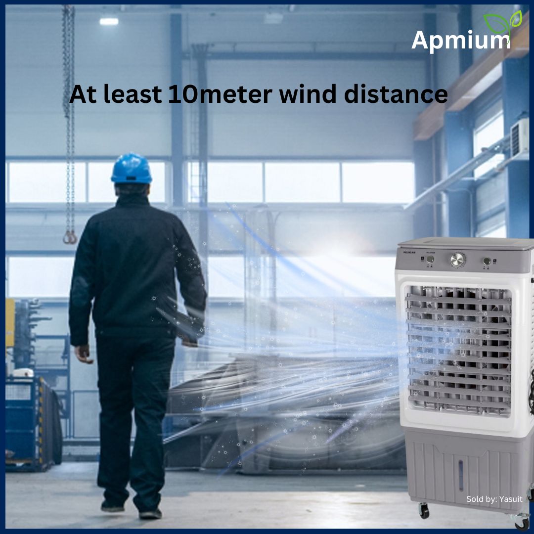 Upgraded Air Cooler 100L Powerful Evaporative Aircooler 22000mh/3 ...