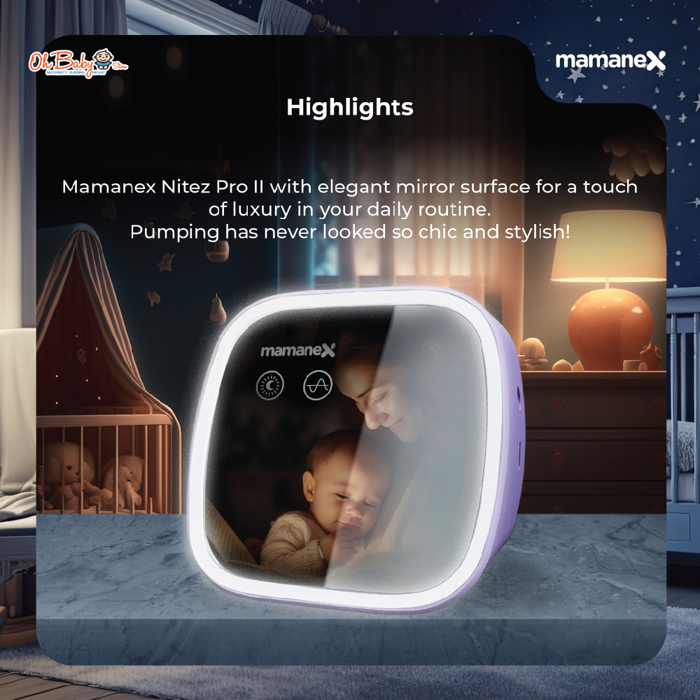 Mamanex Nitez Pro II Double Electric Breast Pump Package | Shopee Malaysia