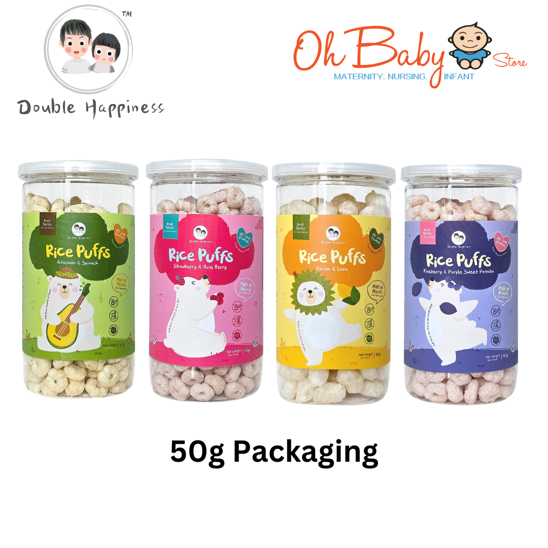 Double Happiness Baby Rice Puff 9month+ | Shopee Malaysia