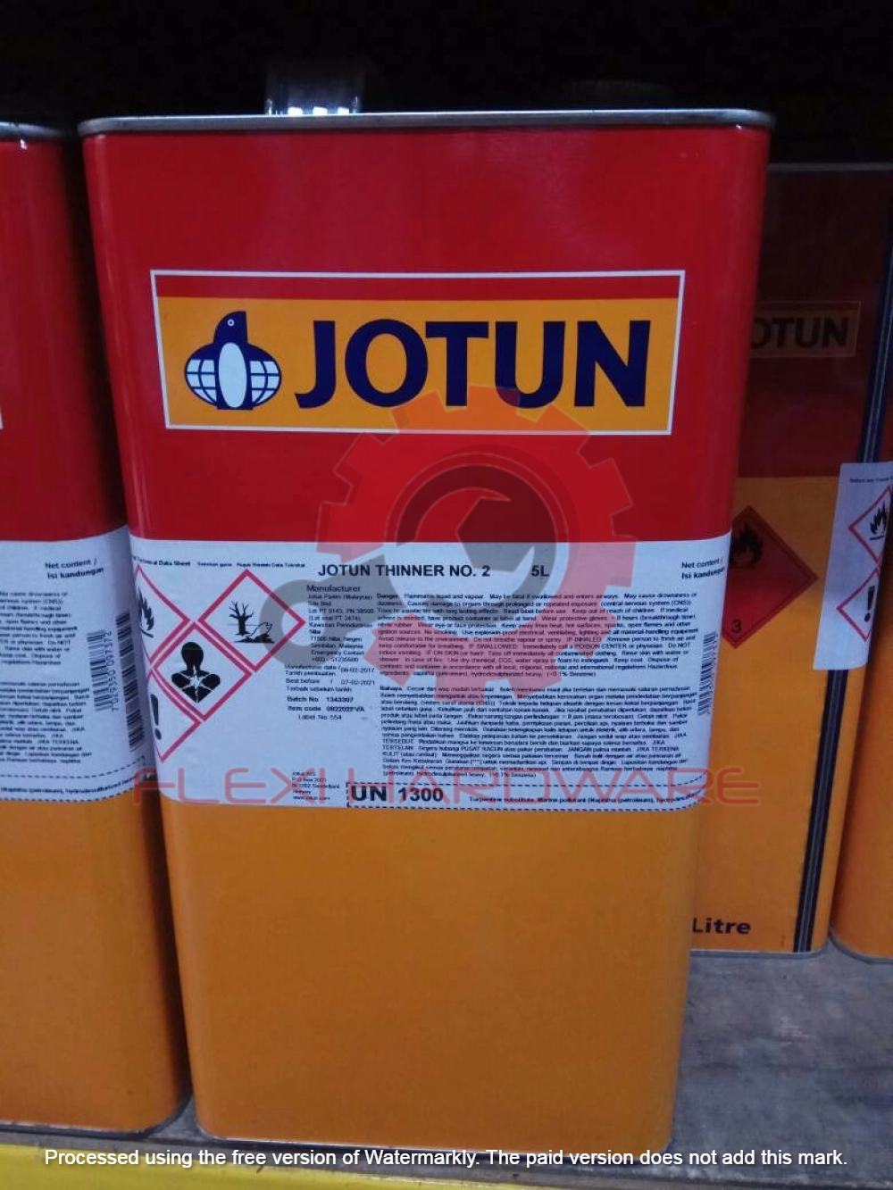 [100% ORIGINAL] JOTUN INDUSTRY THINNER NO.17 NO.10 NO.2 NO.4 NO.7 NO.23 ...