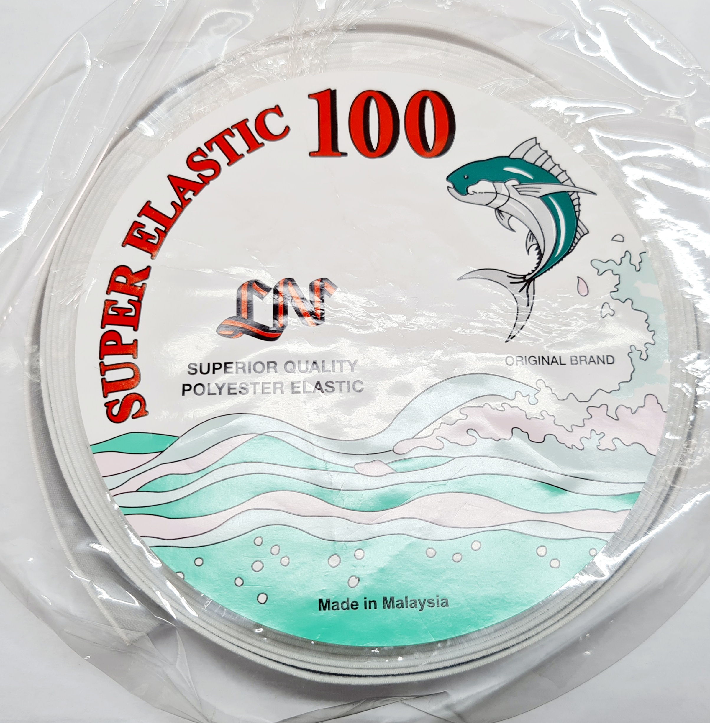 (1 ROLL) GETAH PINGGANG LEMBUT FISH BRAND /HIGH QUALITY SUPER ELASTIC ...
