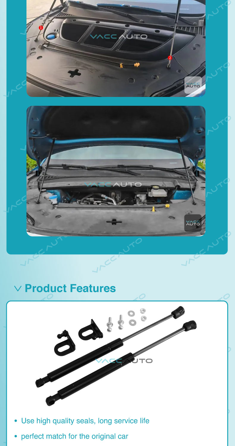BYD Atto 3 2022 - 2025 Front Bonnet Hydraulic Hood Bonnet Gas Bonnet ...