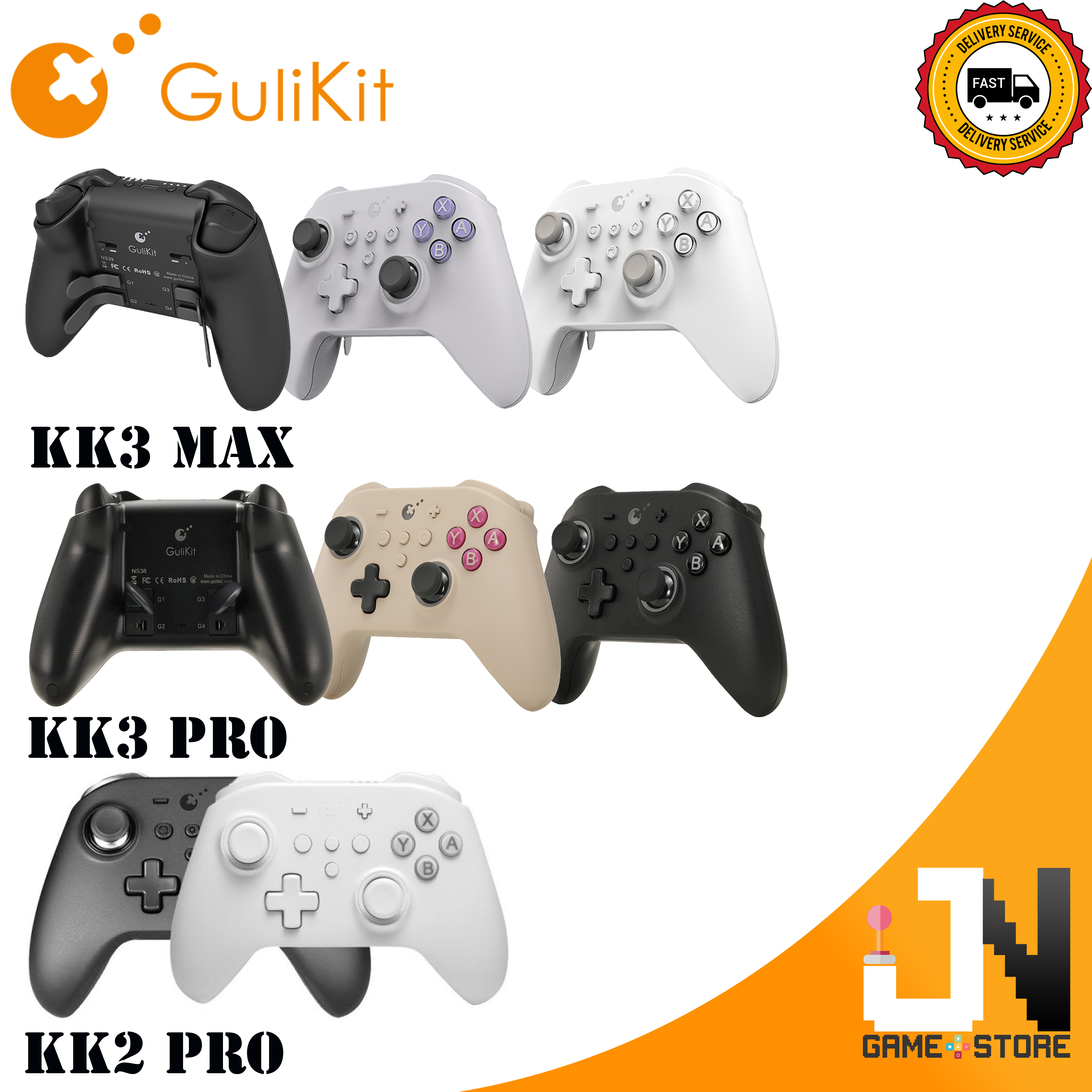 Gulikit King Kong 3 Max | 3 Pro / 2 Pro Controller for Nintendo Switch ...