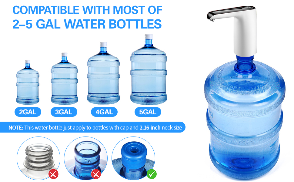Water Dispenser Pump Spritzer Mineral Water Bottle Botol Air Besar ...