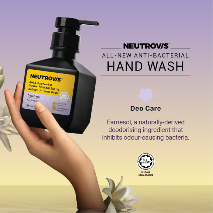 [SHORT EXPIRY] Neutrovis Anti-Bacterial Odour Neutralising Natural Hand ...