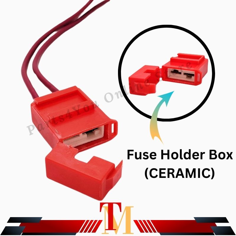 Universal Fuse Holder CERAMIC Interlocking Plug In Fuse Holder With ...